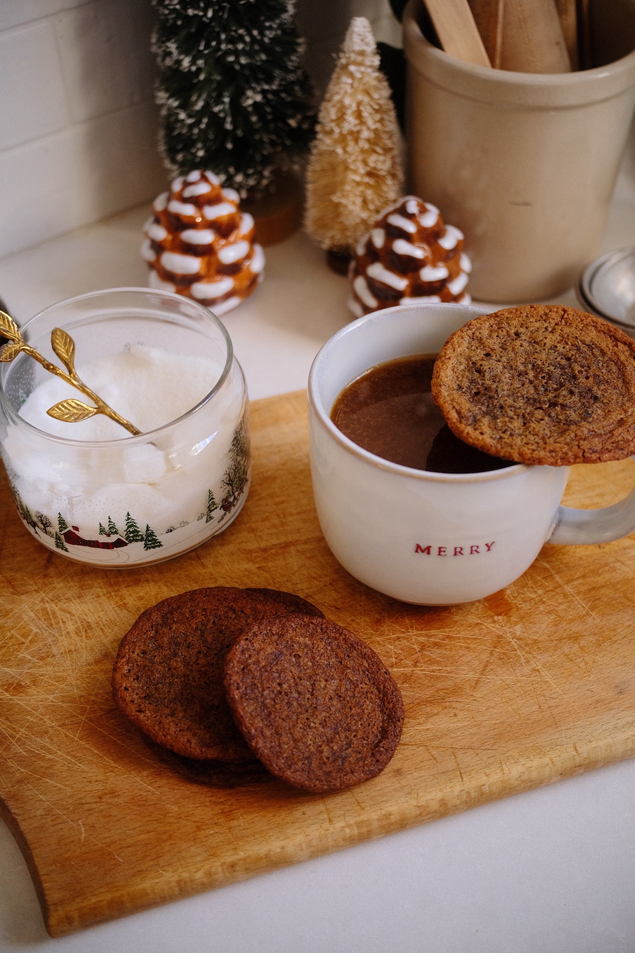 Christmas Coffee Cookies - Josie Michelle Davis