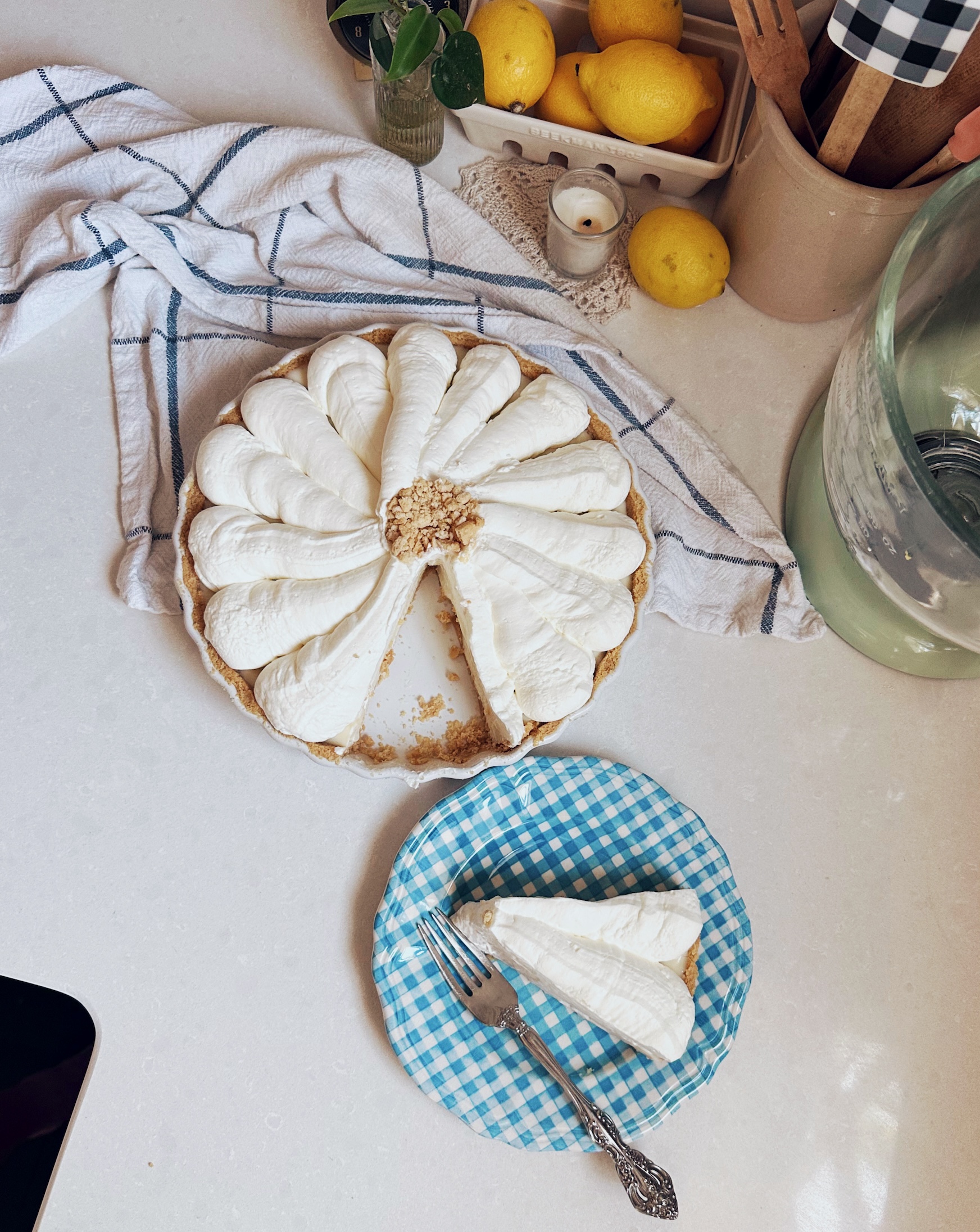 Daisy Lemon Cream Pie 🌼🍋 - Josie Michelle Davis